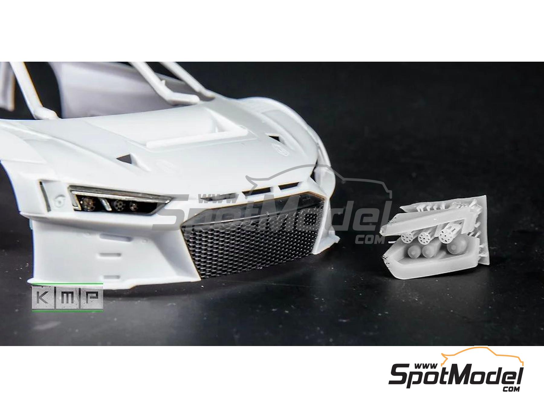 KMP Kool Models Production TK24225: Transkit 1/24 scale - Audi R8 LMS GT3 EVO II - for Nunu ...